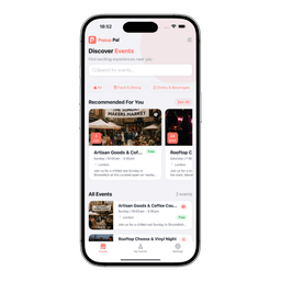 Pop Up Pal – Find Local Events Near You | End the 'What Do You Want To ...